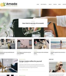 Amada - EasyBlog Themes