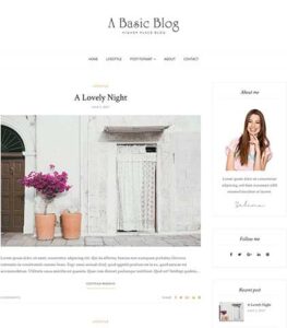 Simple Basic - EasyBlog Themes
